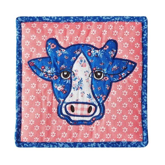 The Pioneer Woman | Dining | Pioneer Woman Cow Patchwork Quilted Pink ...